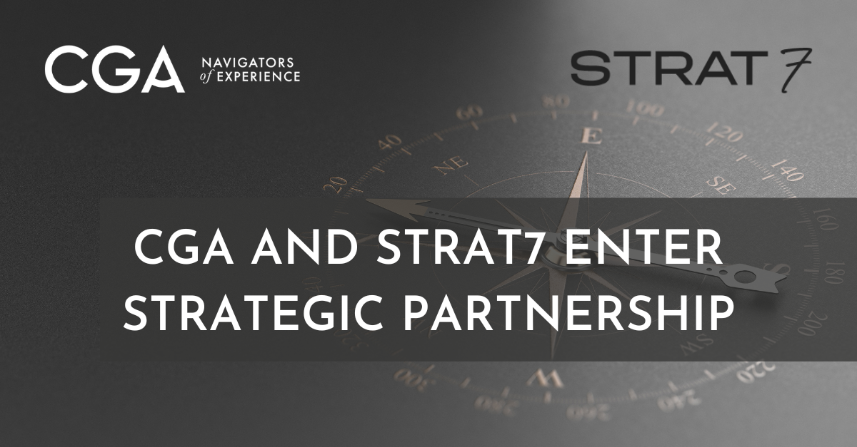 CGA and STRAT7 enter strategic partnership - CGA | the UK’s leading ...